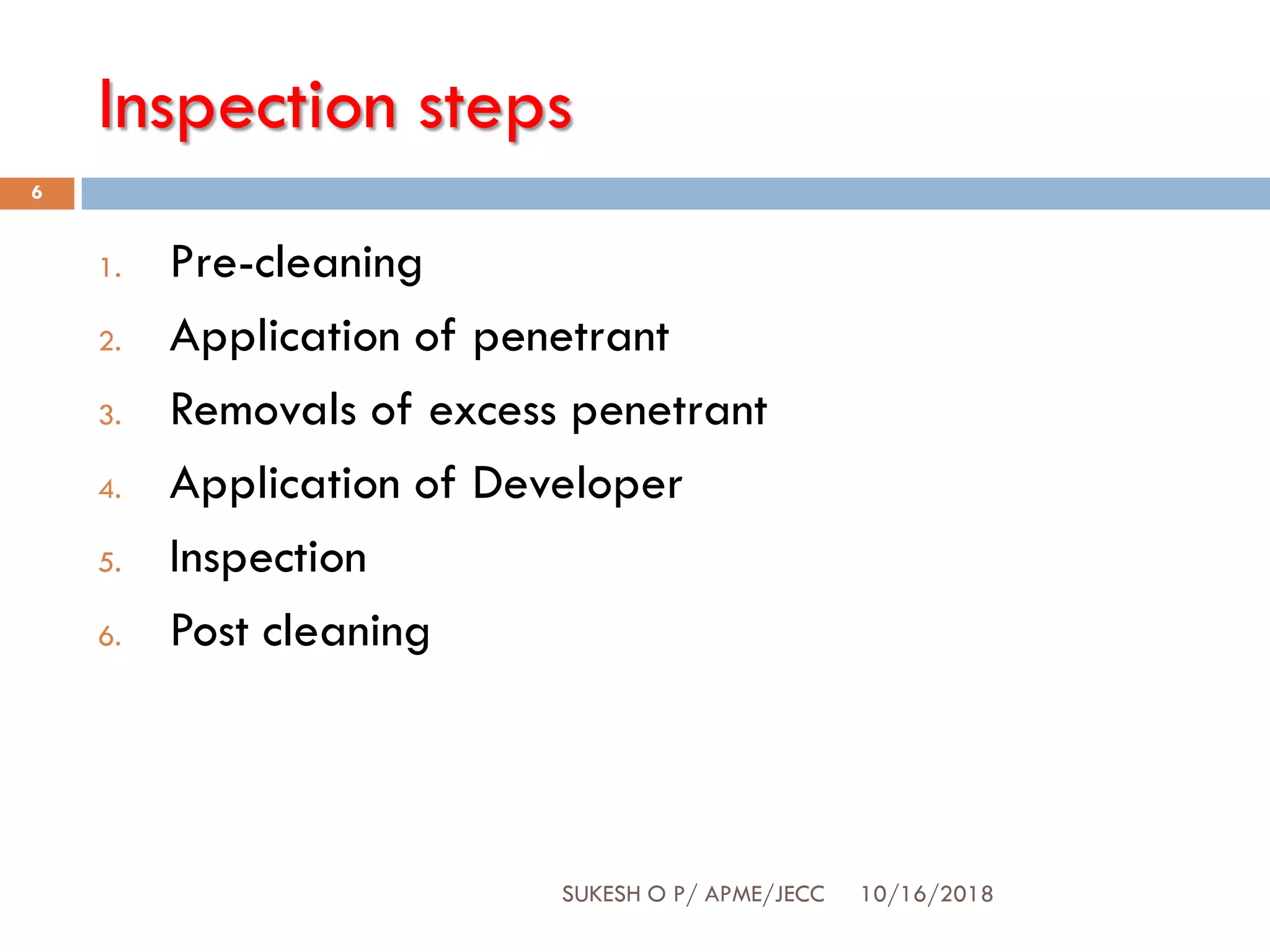 Liquid Penetrant Inspection (LPI)- NDT | PDF