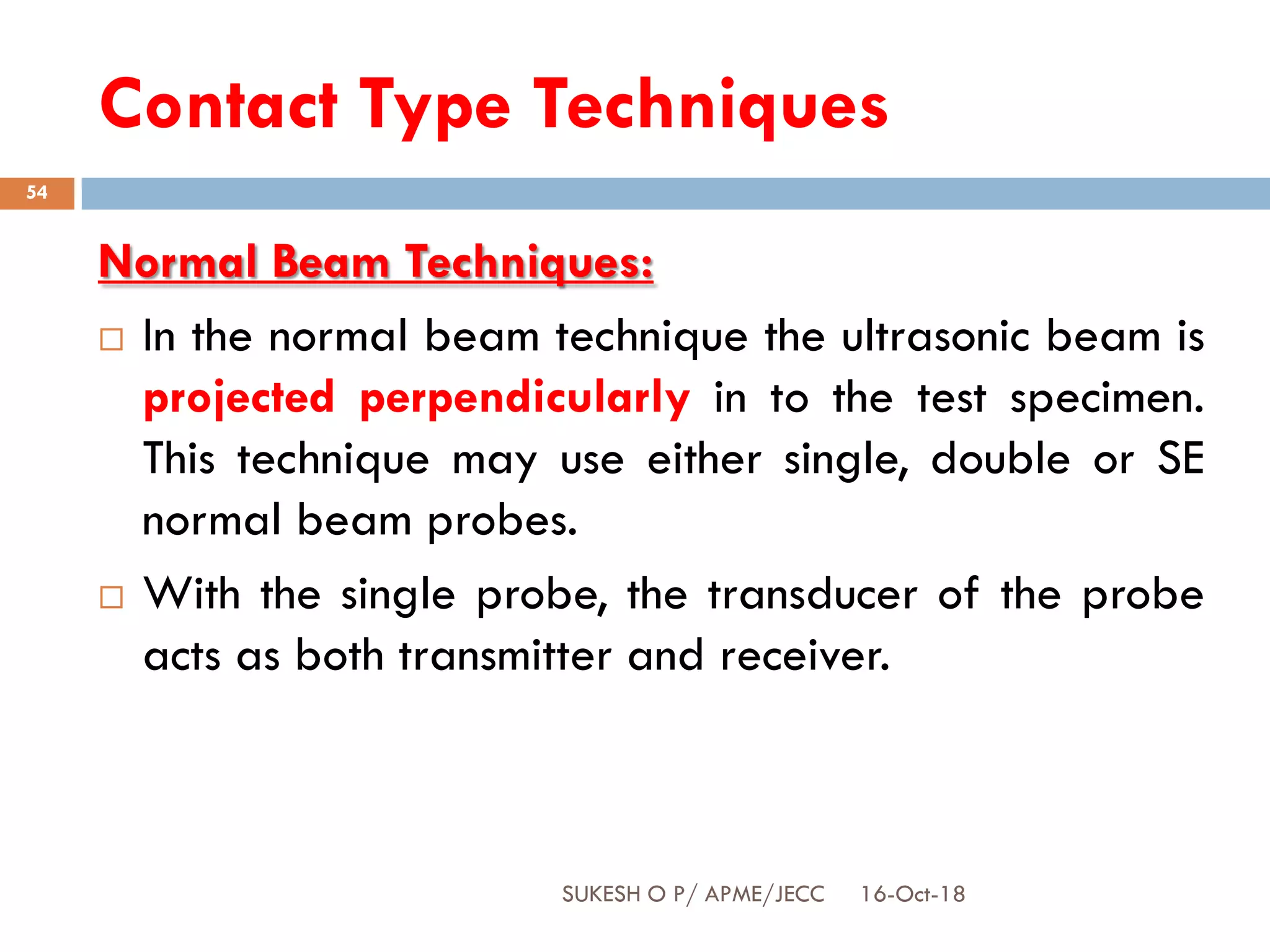Ultrasonic Testing (UT)- NDT | PDF