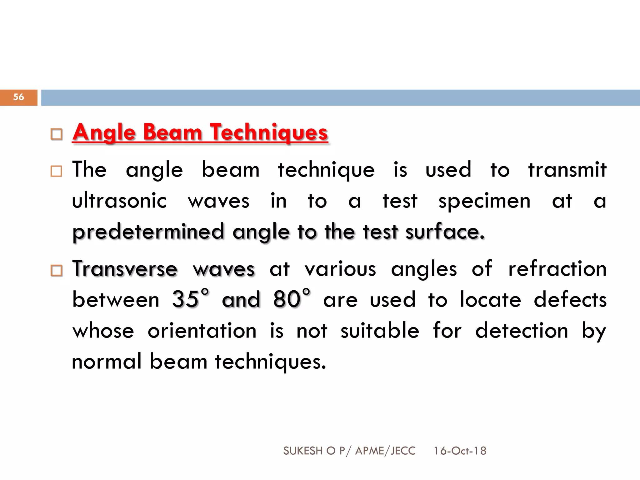 Ultrasonic Testing (UT)- NDT | PDF