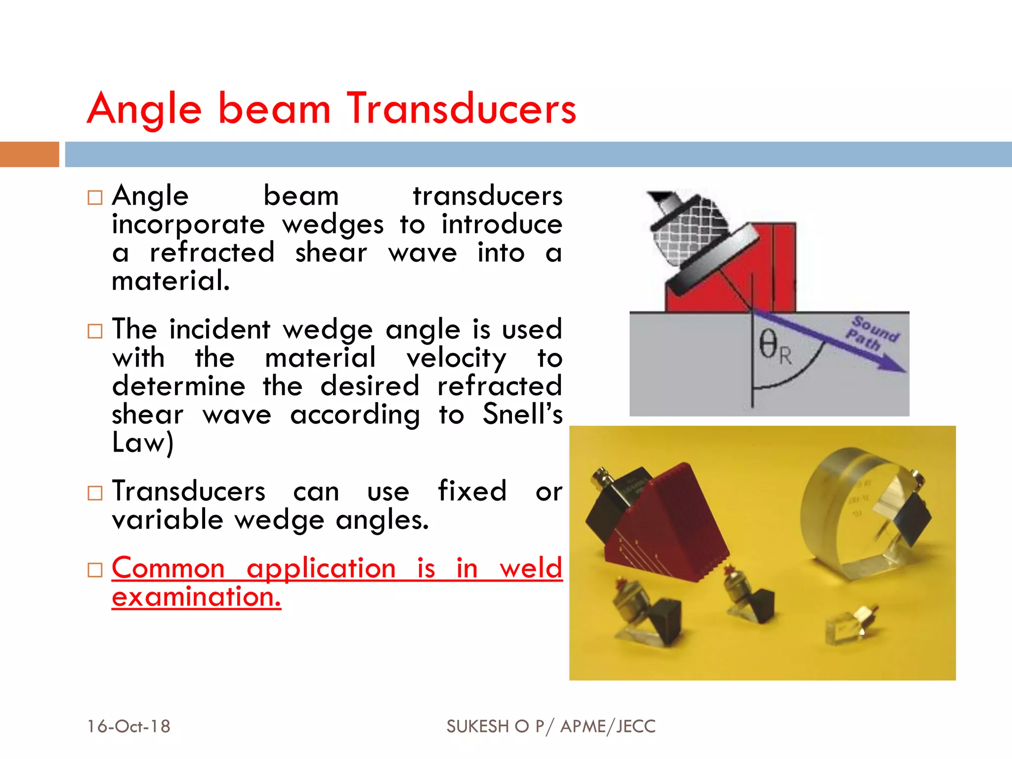 Ultrasonic Testing (UT)- NDT | PDF