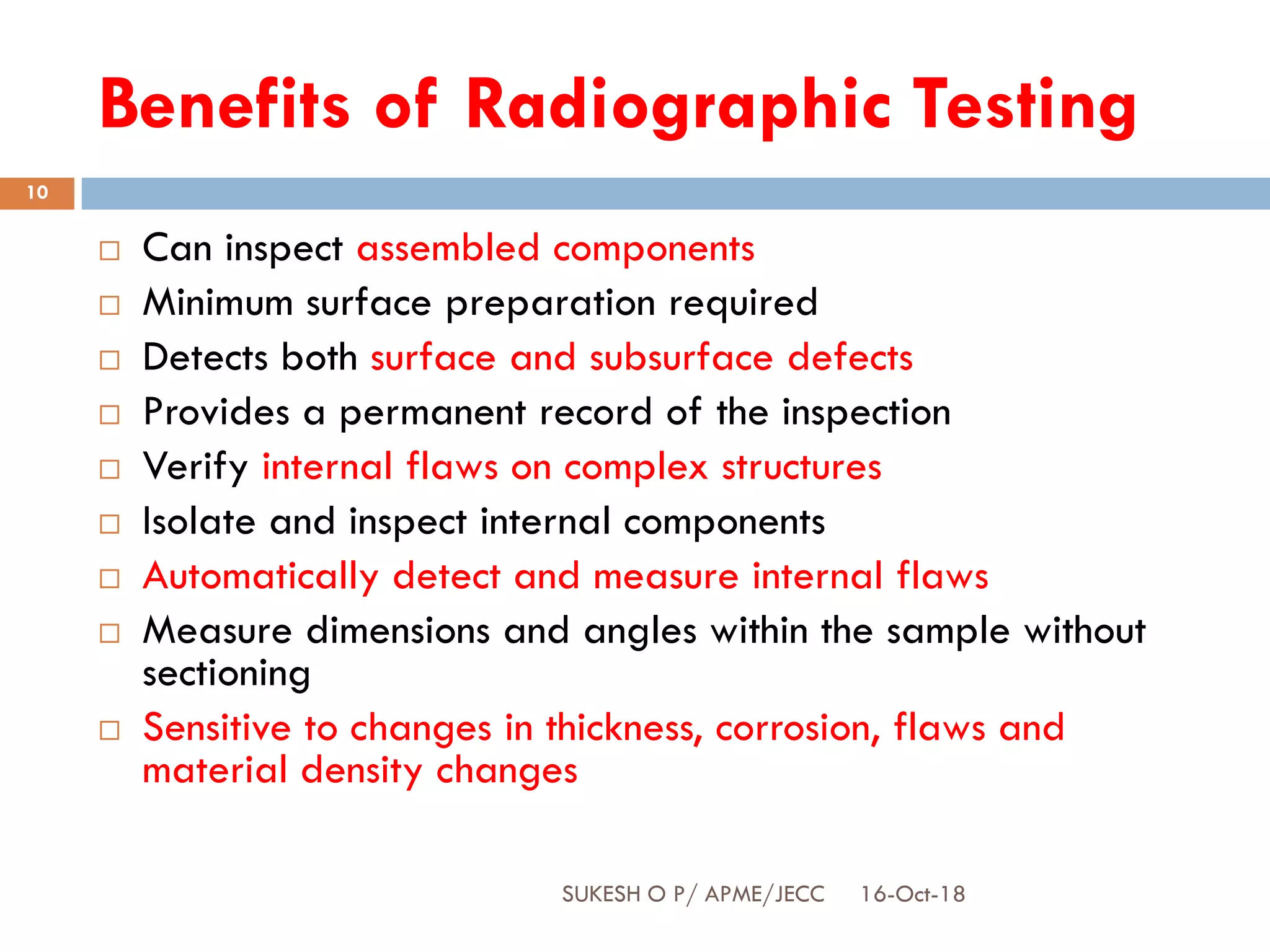 Radiographic Testing (RT)- NDT | PDF