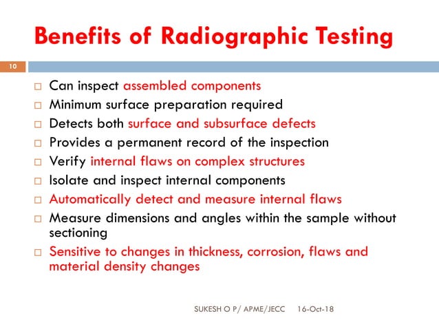 Radiographic Testing (RT)- NDT | PDF