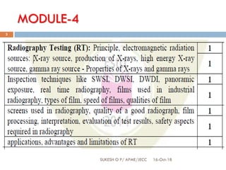 Radiographic Testing (RT)- NDT | PDF