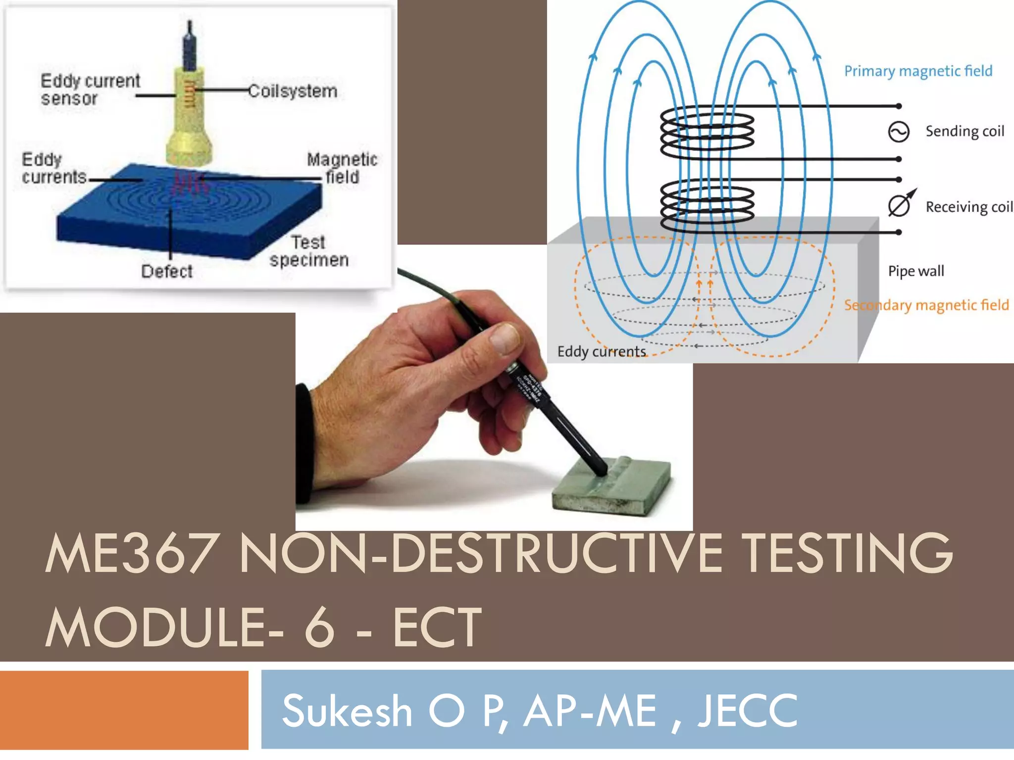 Eddy Current Testing (ECT)- NDT | PDF