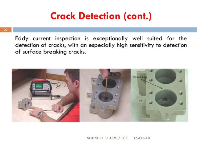 Eddy Current Testing (ECT)- NDT | PDF