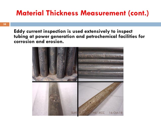 Eddy Current Testing (ECT)- NDT | PDF