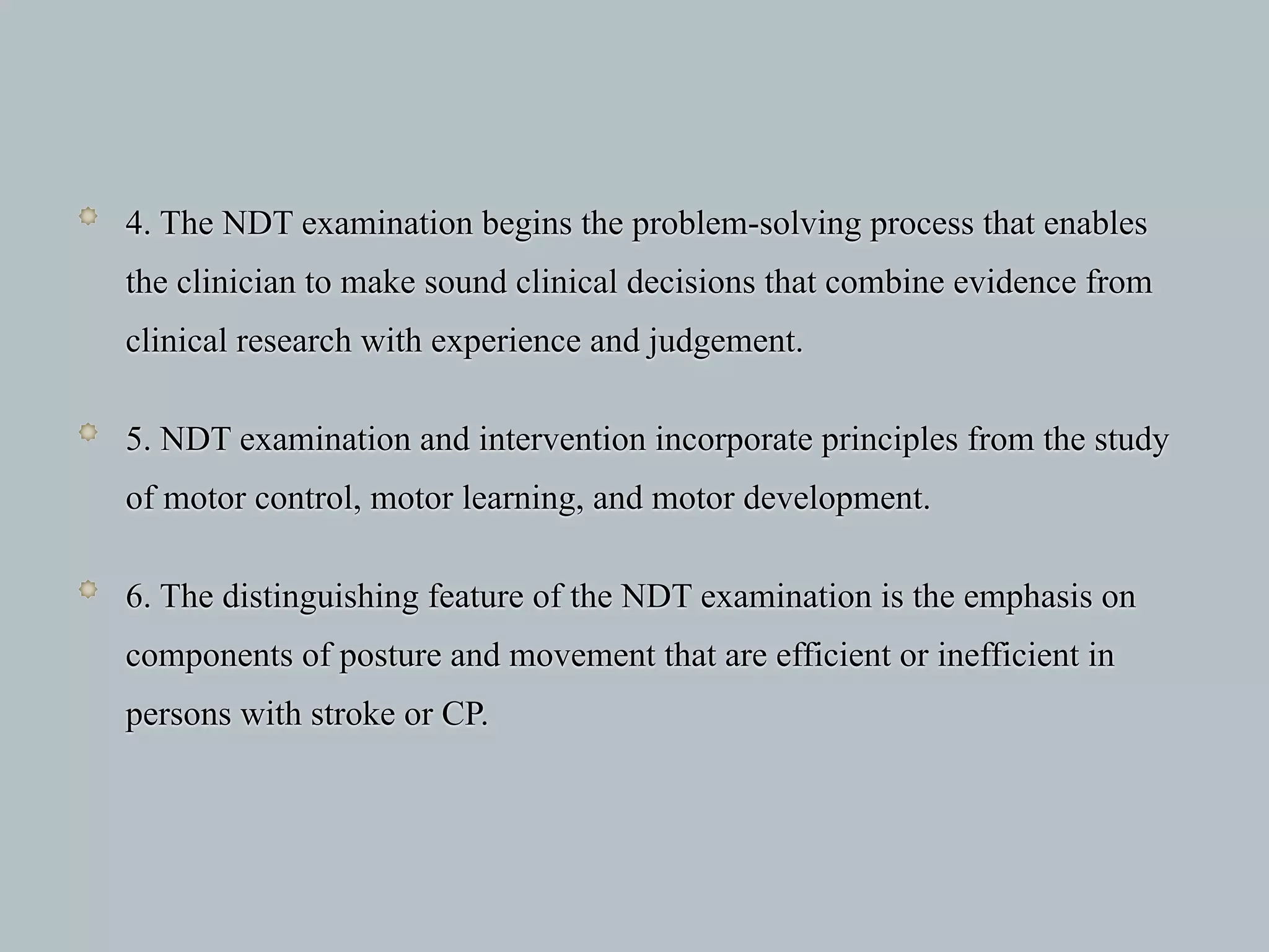 Neurodevelopmental Therapy (NDT) | PDF