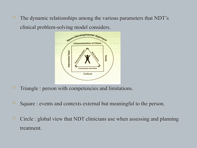 Neurodevelopmental Therapy (NDT) | PDF
