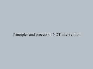 Neurodevelopmental Therapy (NDT) | PDF