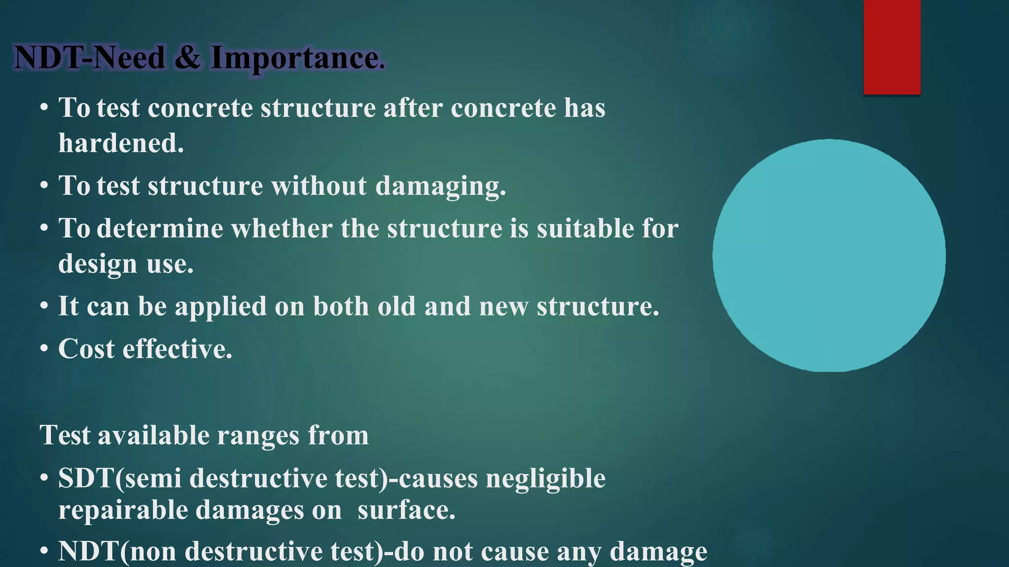 Non Destructive Testing -NDT | PPTX