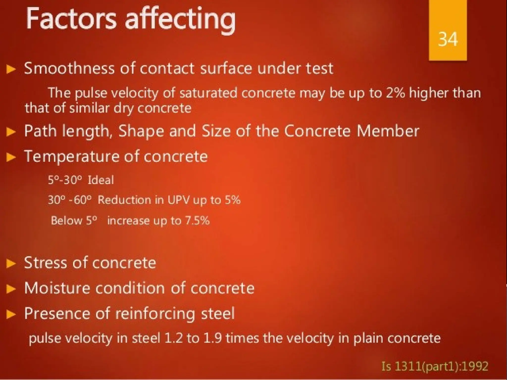 NDT test Application & use of Rebound Hammer, Ultra-sonic pulse ...