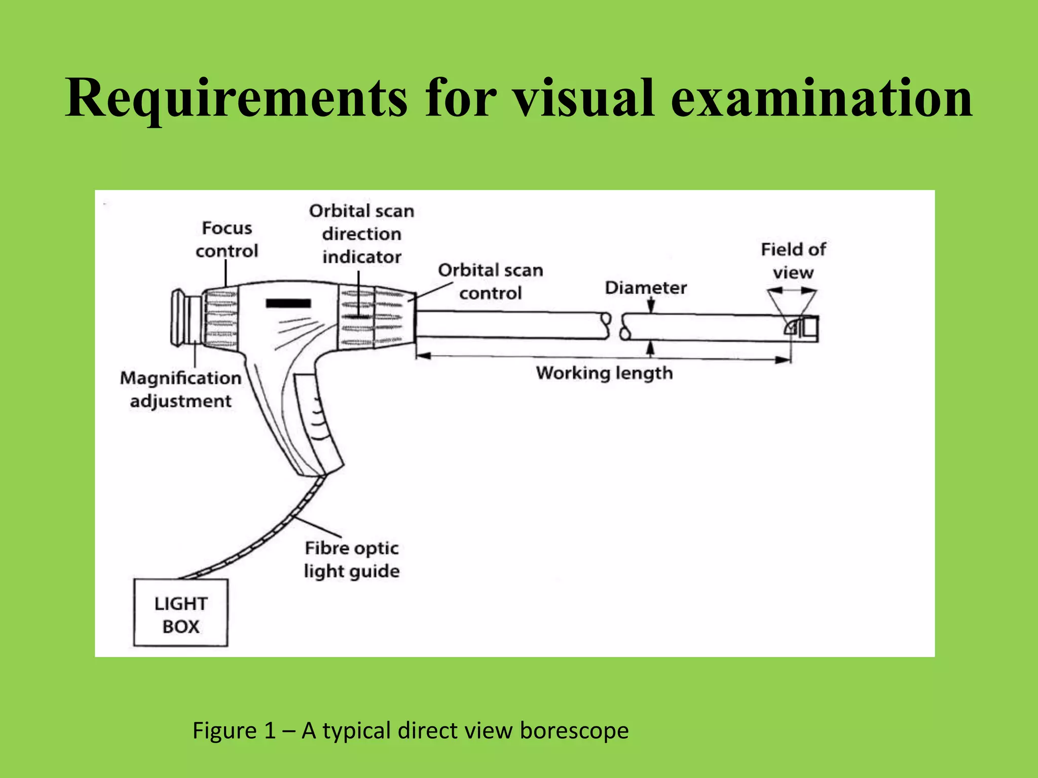 Ndt visual inspection | PPTX