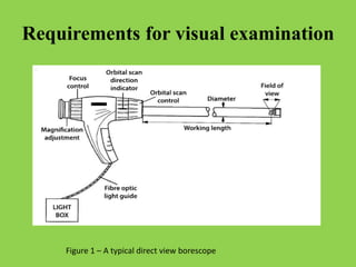 Ndt visual inspection | PPTX