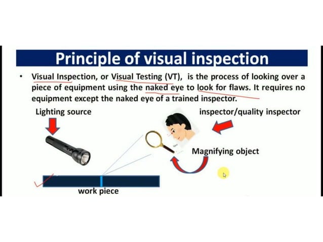 Ndt visual inspection | PPT