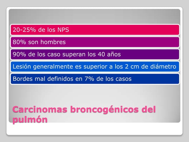 Nódulos y masas pulmonares | PPTX