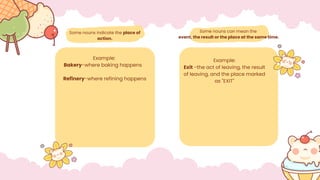 Another version of nouns that are derived from verbs | PPT