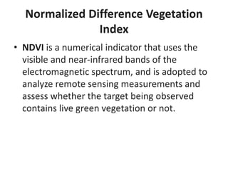Ndvi | PPTX