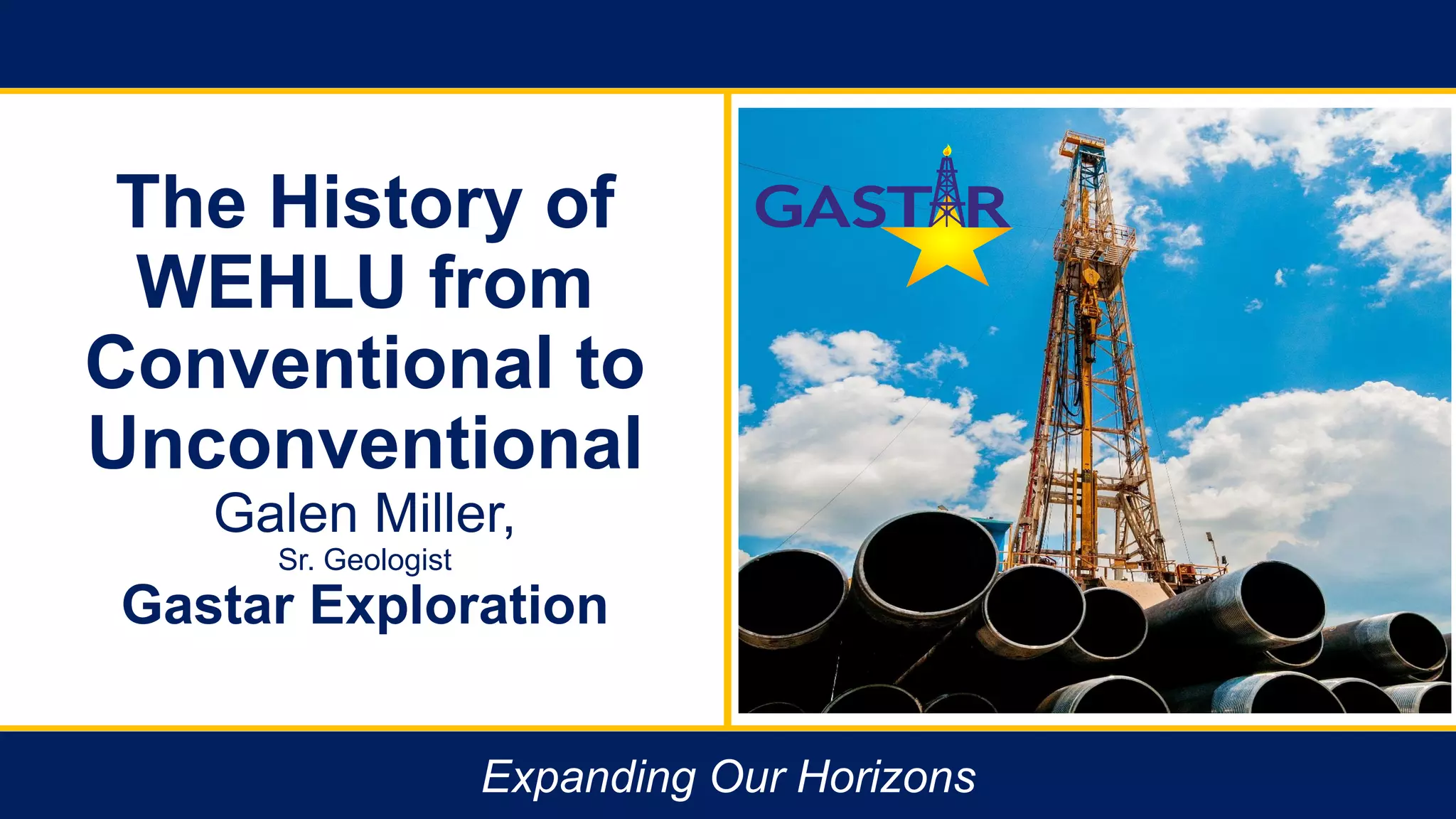 “The History of WEHLU from Conventional to Unconventional” | PDF