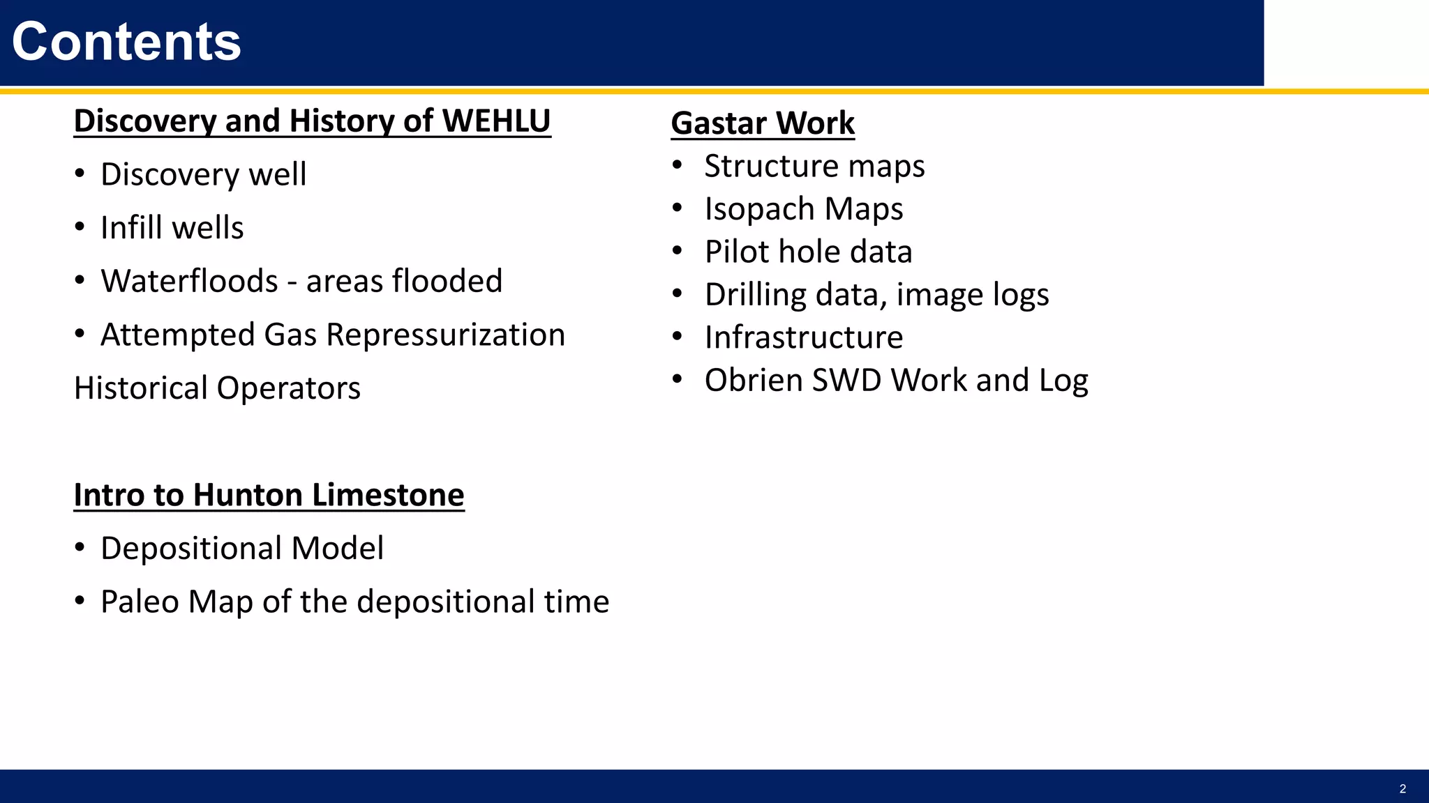 “The History of WEHLU from Conventional to Unconventional” | PDF
