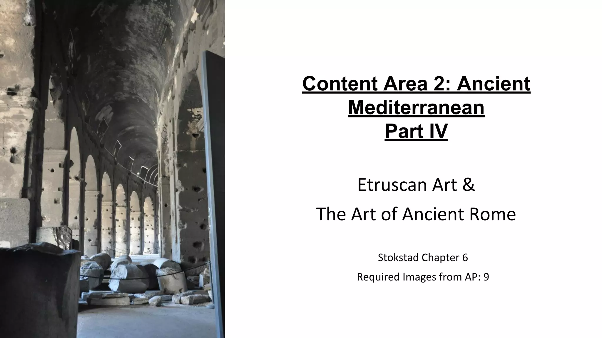 Content Area 2: Ancient Mediterranean Part 3 | PDF