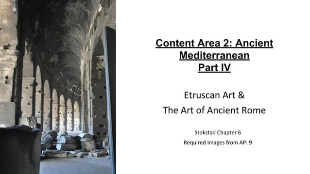Content Area 2: Ancient Mediterranean Part 3 | PPT