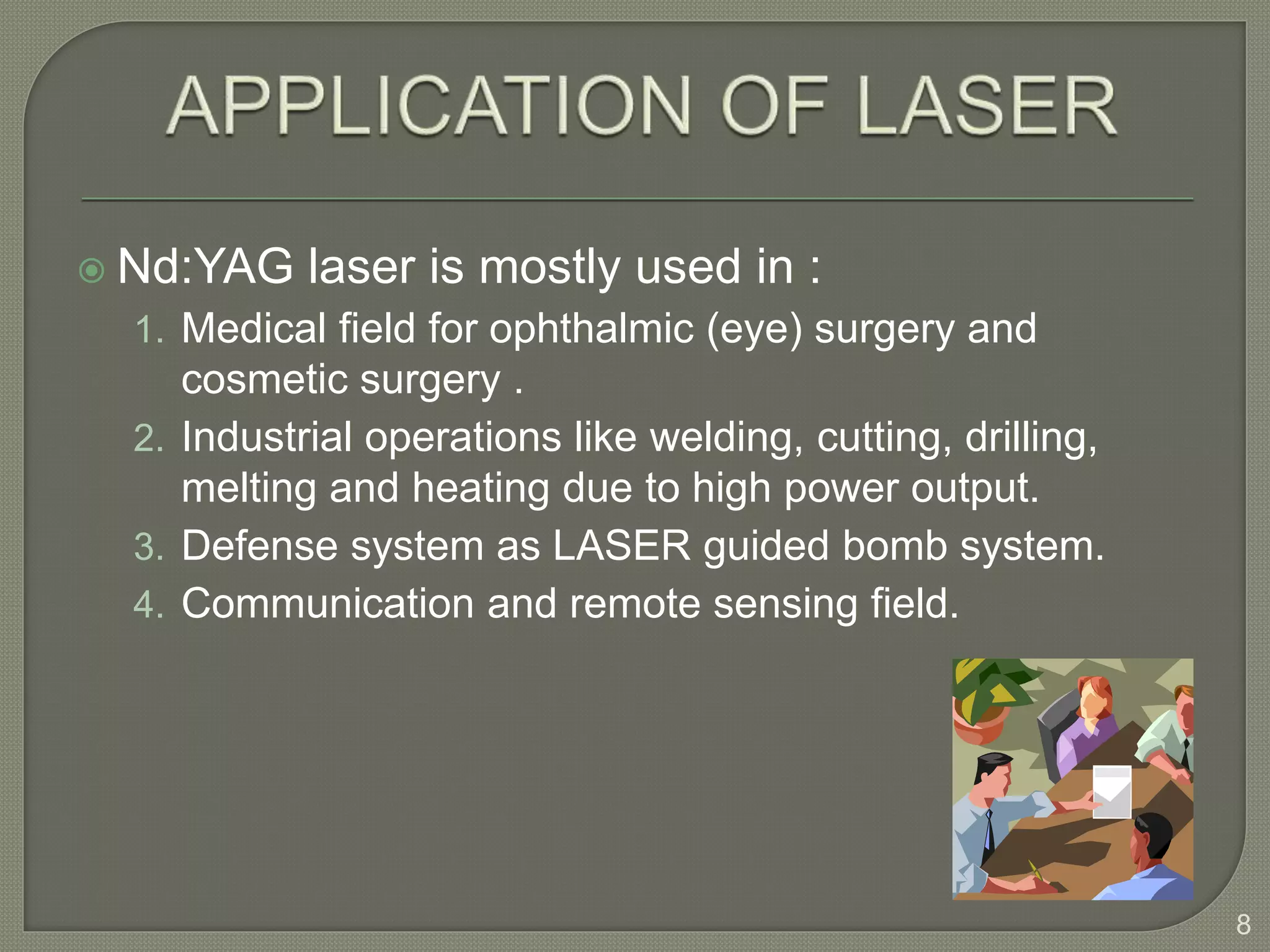 presentation on nd yag laser | PPTX