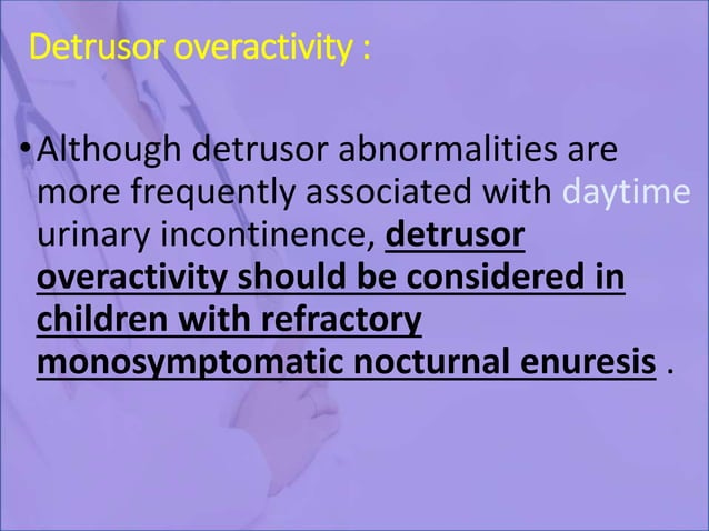 Nocturnal Enuresis | PPT