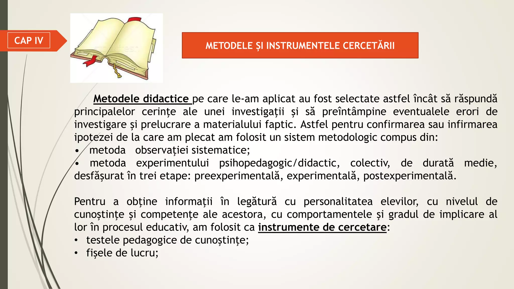 Lucrare metodico-ştiinţifică pentru obţinerea gradului didactic I | PPTX