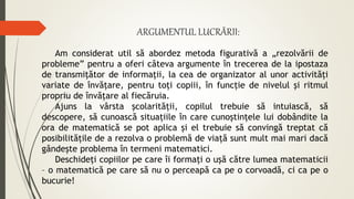Lucrare metodico-ştiinţifică pentru obţinerea gradului didactic I | PPTX