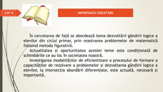 Lucrare metodico-ştiinţifică pentru obţinerea gradului didactic I | PPTX