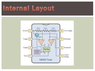 Ne555 Timer with simple circuits | PPTX