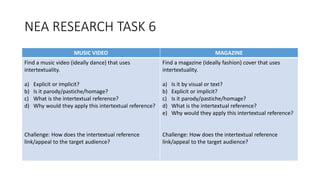 Nea intertextuality | PPTX