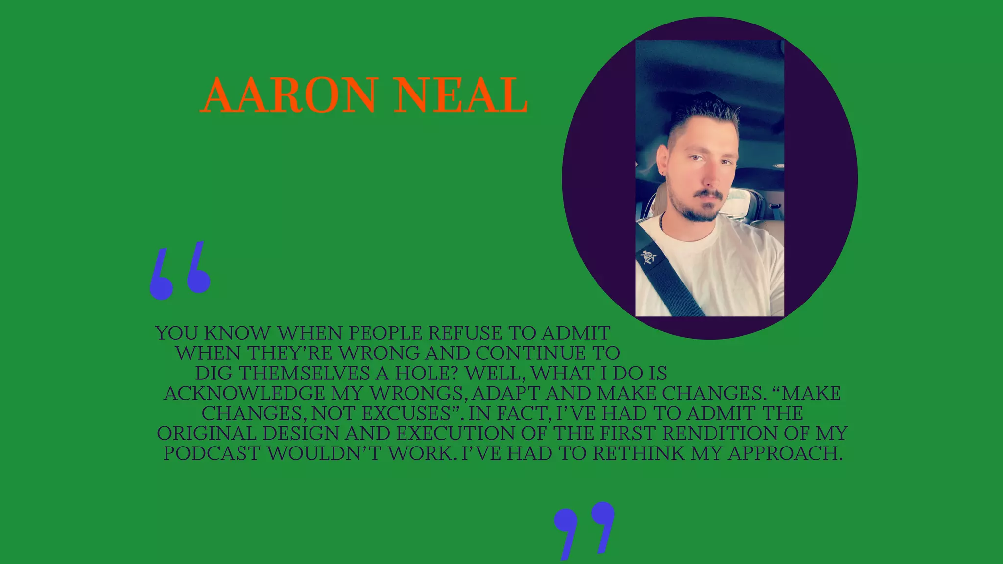 Personal Brand Exploration - Aaron Neal | PPT | Free Download