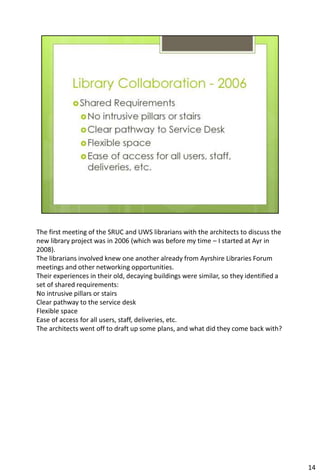 Ayr Library, University of the West of Scotland and SRUC | PDF