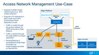 Enabling the Deployment of Edge Services with the Open Network Edge Services Software (OpenNESS ...
