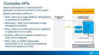 Enabling the Deployment of Edge Services with the Open Network Edge Services Software (OpenNESS ...