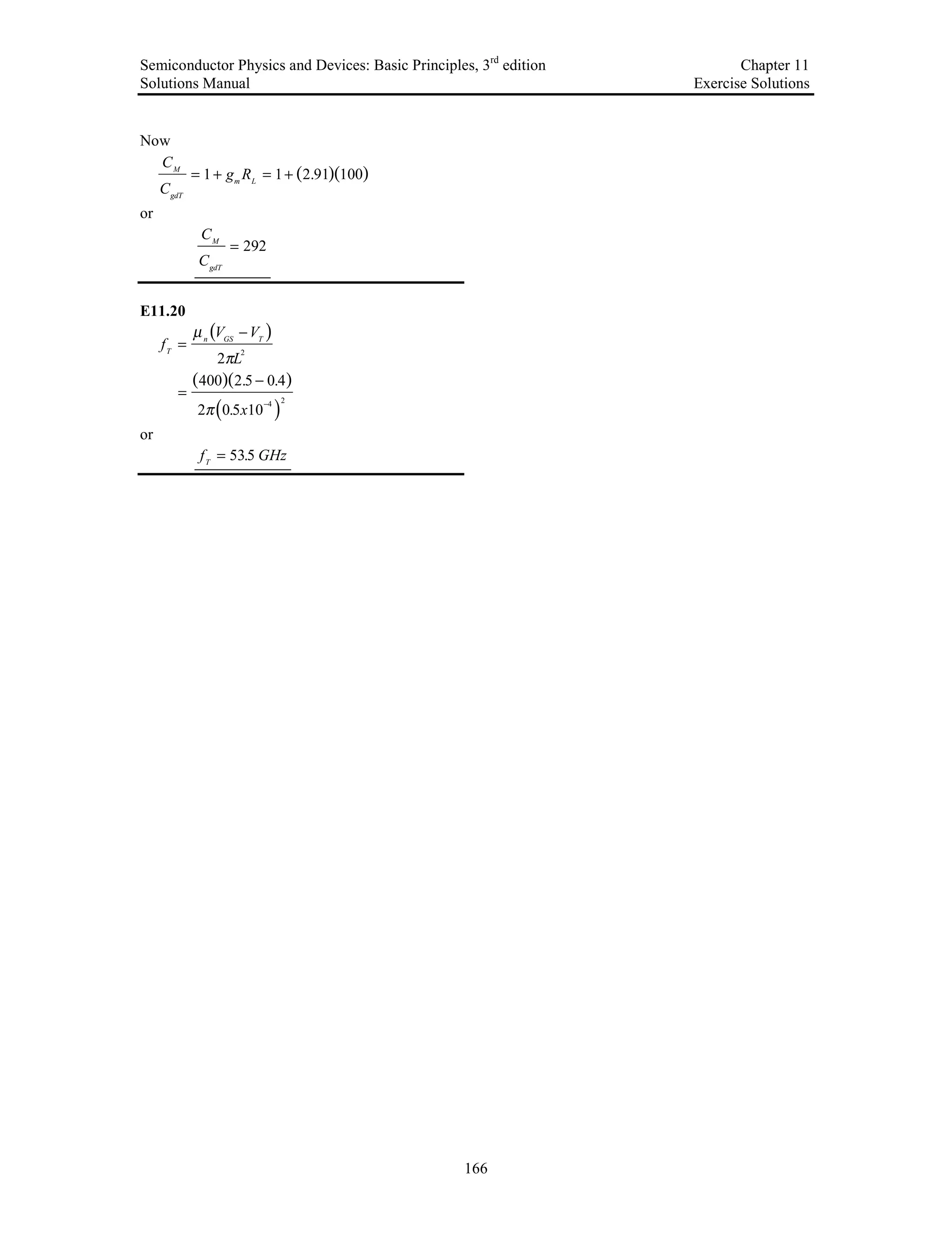 (Neamen)solution manual for semiconductor physics and devices 3ed | PDF