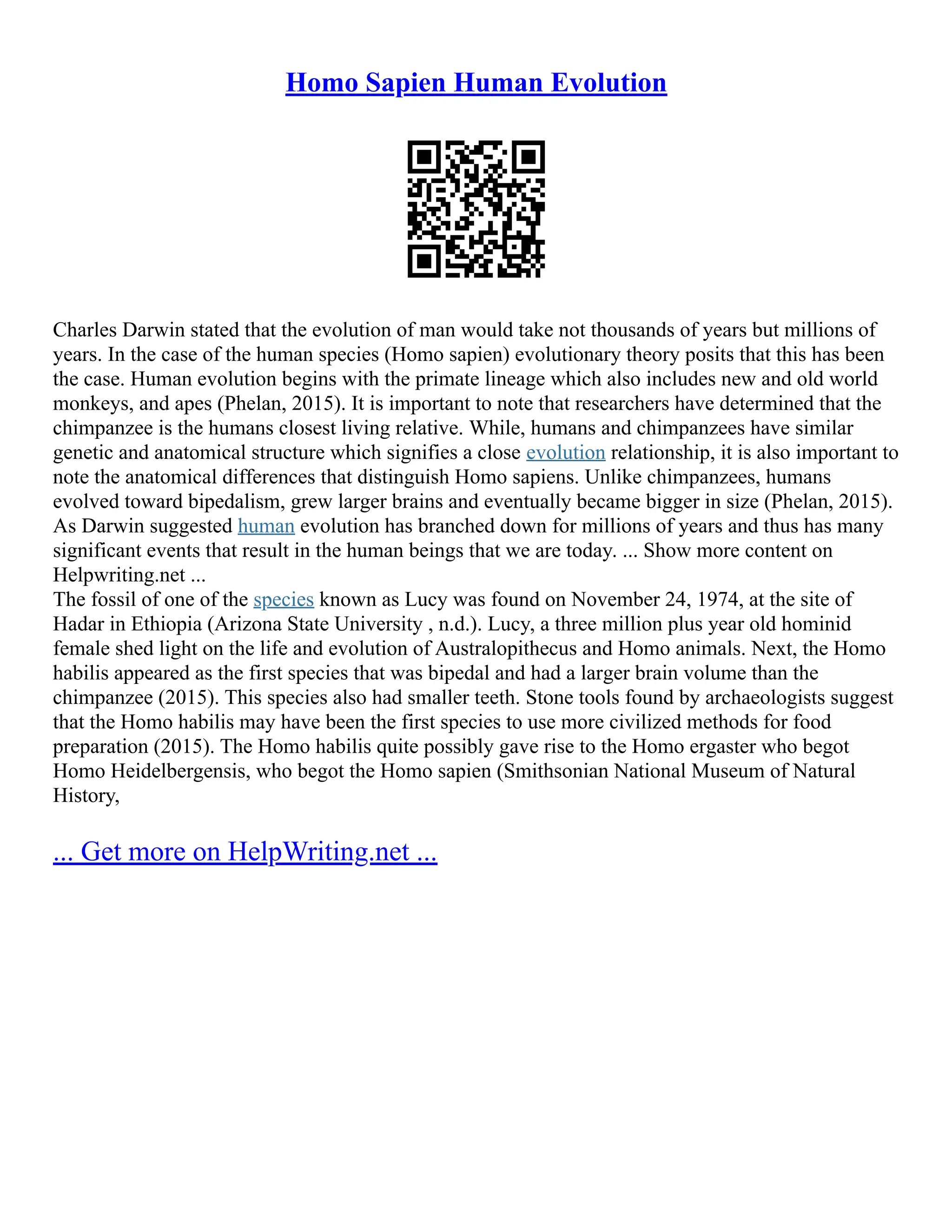 Neanderthal Vs Homo Sapien Theory | PDF