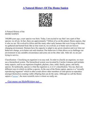 Neanderthal Vs Homo Sapien Theory | PDF
