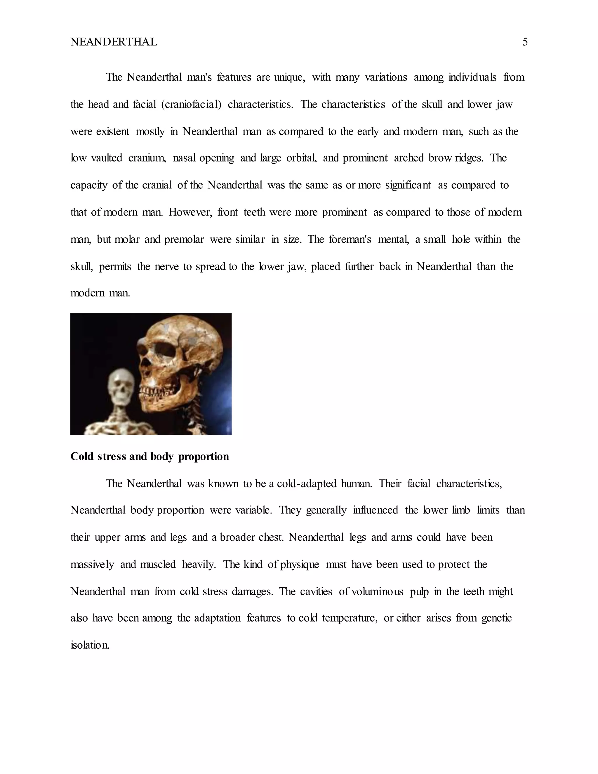 Neanderthal | DOCX
