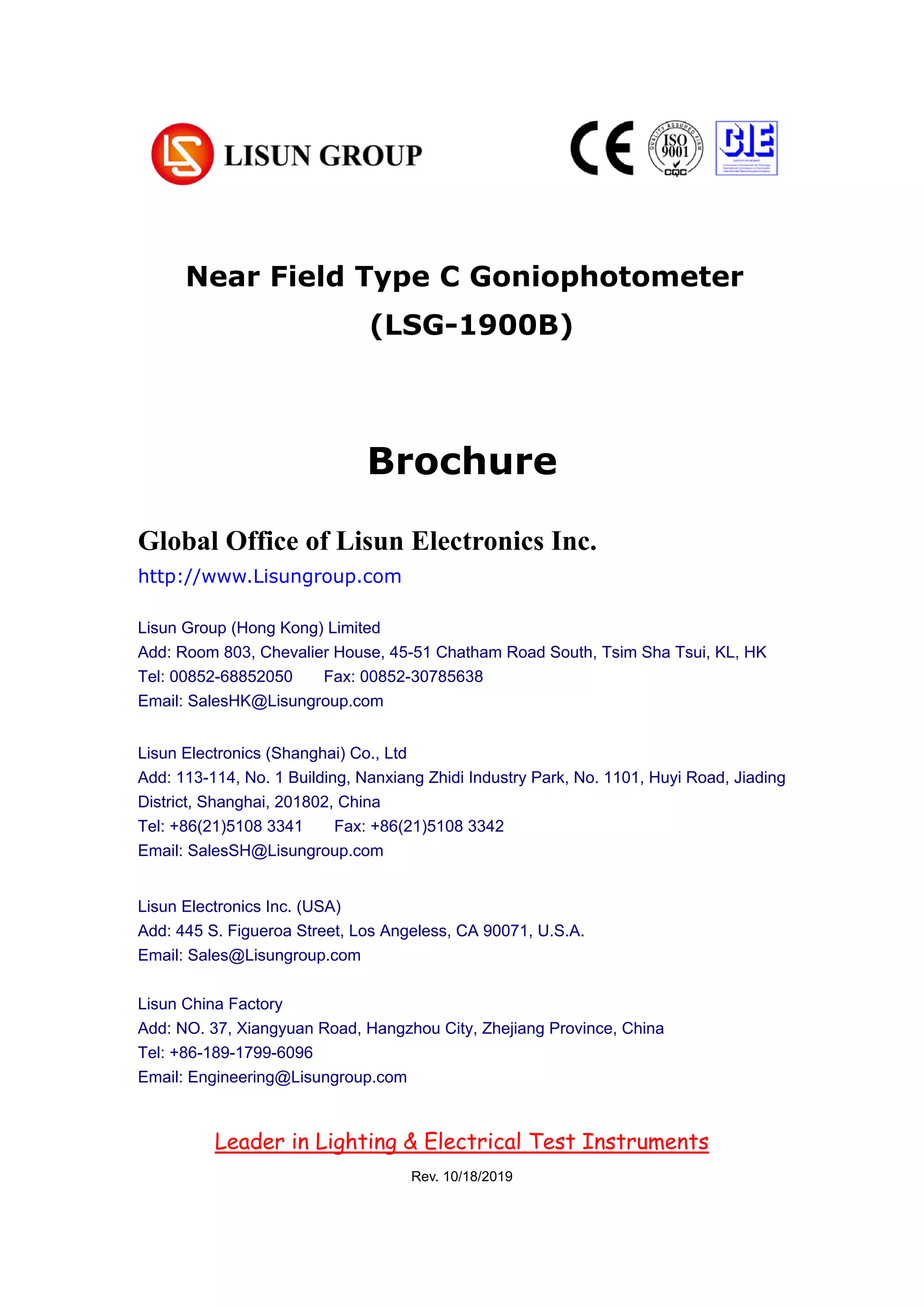 Near field-type-c-goniophotometer | PDF
