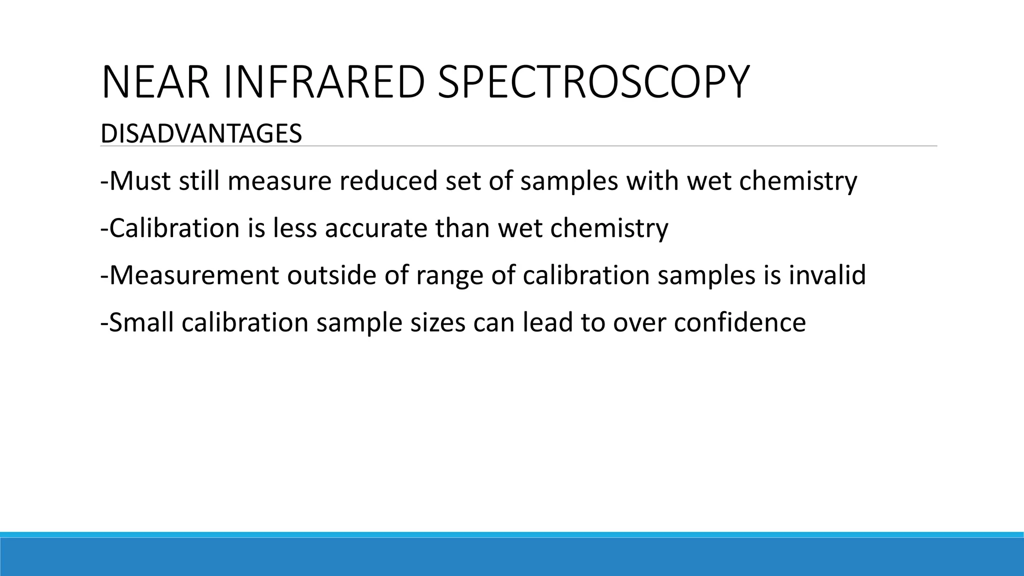 Near infrared spectroscopy-Food analysis | PPTX