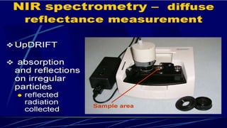 Near infrared spectroscopy-Food analysis | PPTX