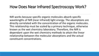 Near infrared spectroscopy-Food analysis | PPTX