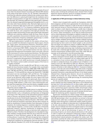 Near infrared spectroscopy for medical applications current status and ...