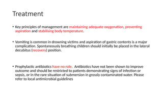near drowning. diagnosis and treatment pptx | PPT