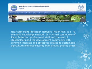 Near east plant protection network | PPT