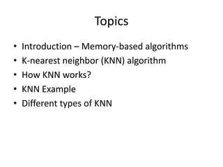 Nearest Neighbor Algorithm Zaffar Ahmed | PPTX