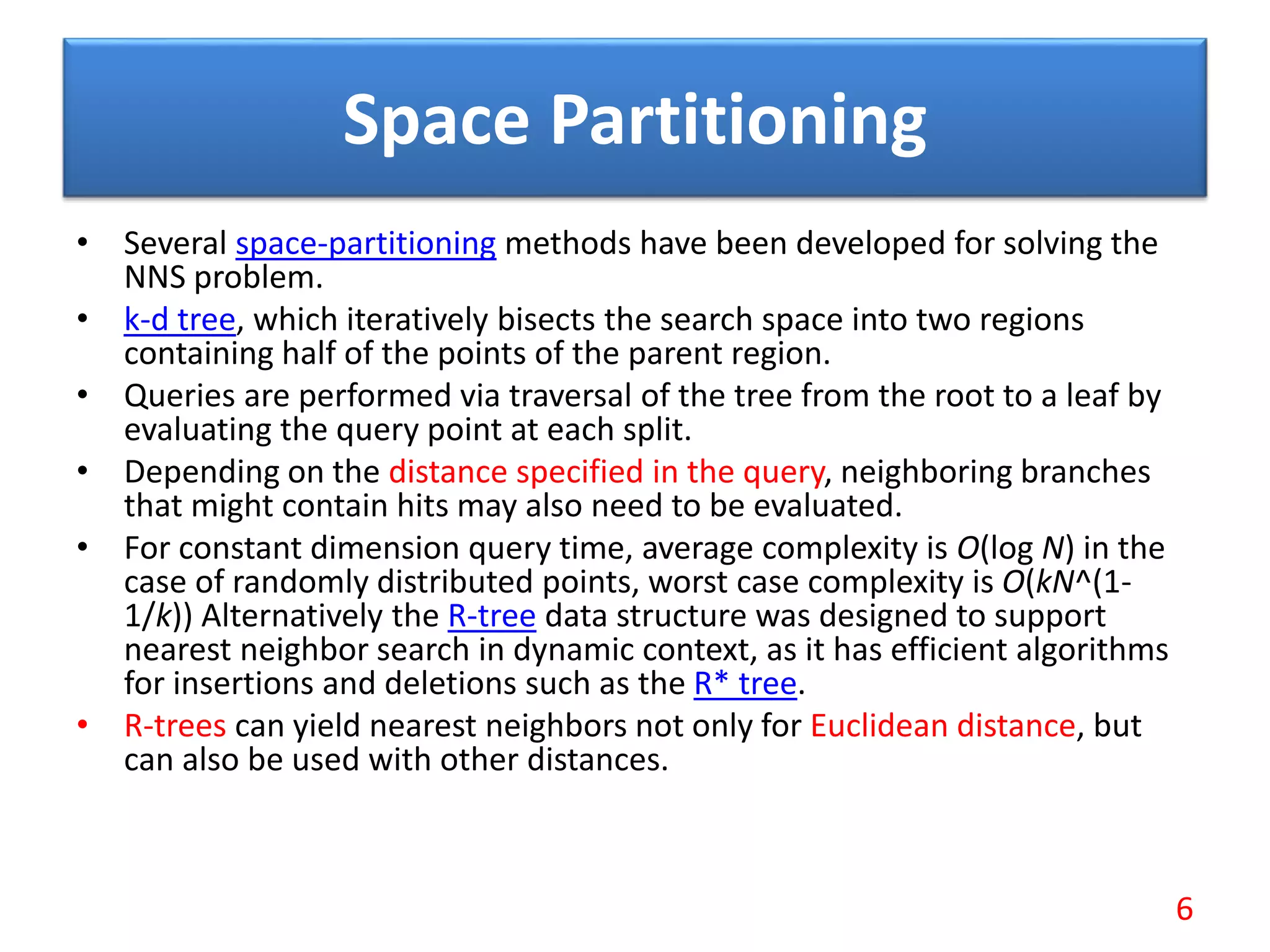 Nearest neighbor search | PPTX