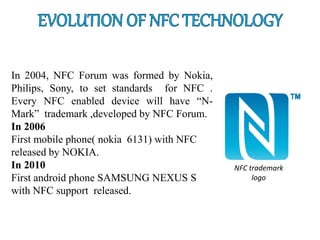 Near field communication | PPTX